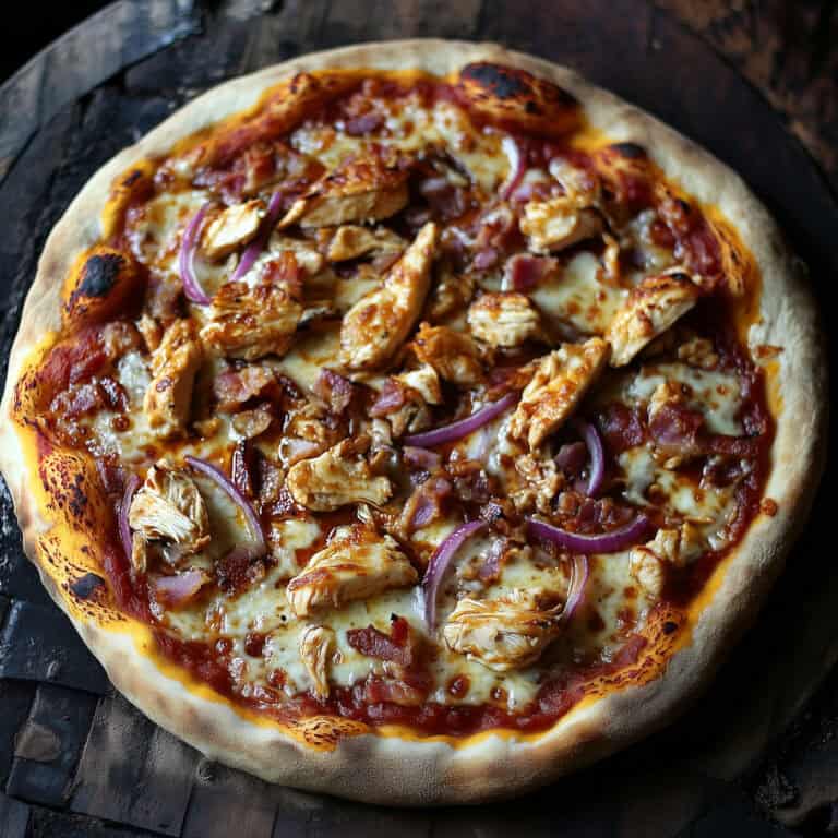 Pollo Alla BBQ Pizza - ARIA'S BRICK OVEN PIZZERIA